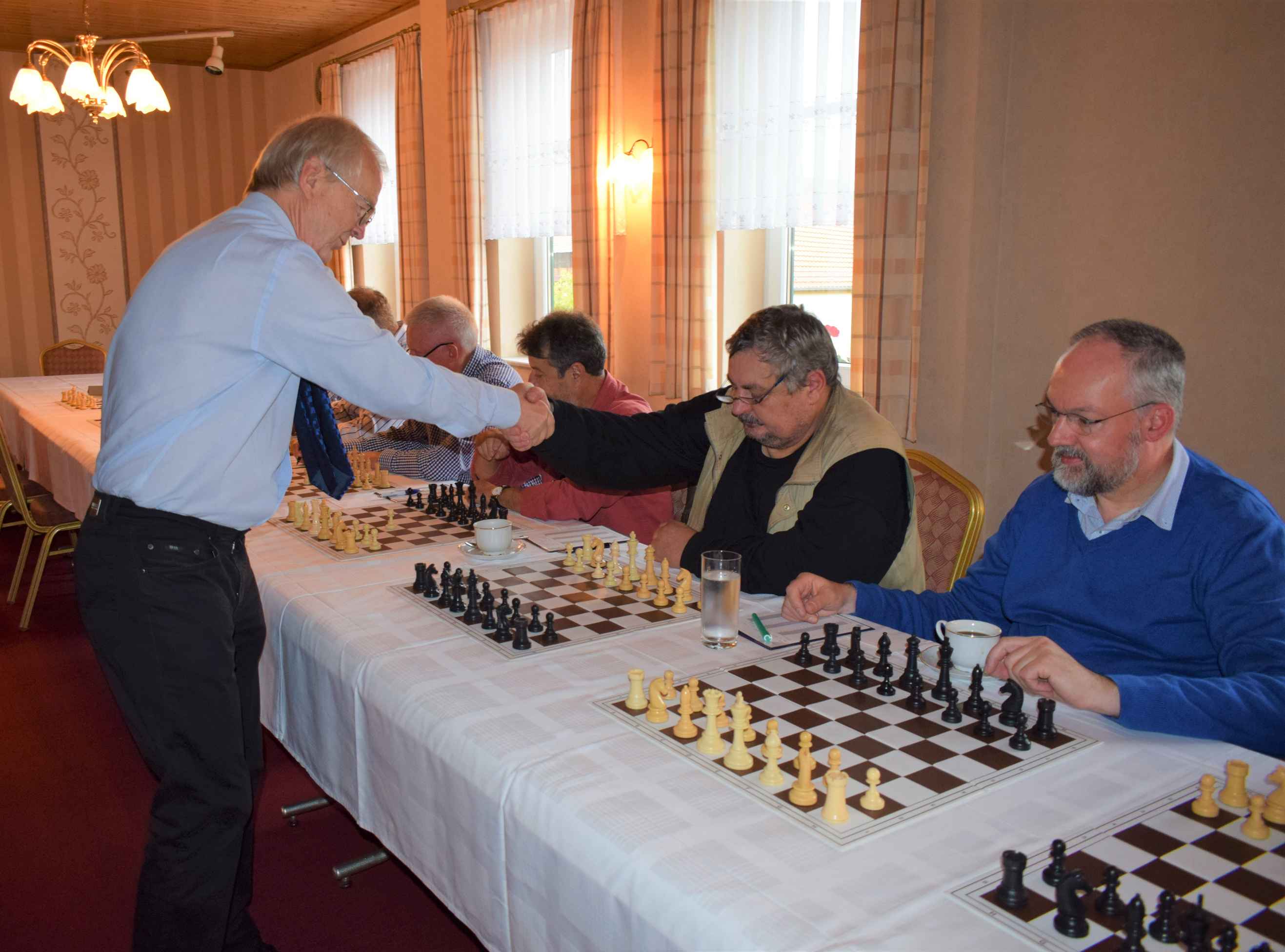 Simultanschach in Ströbeck